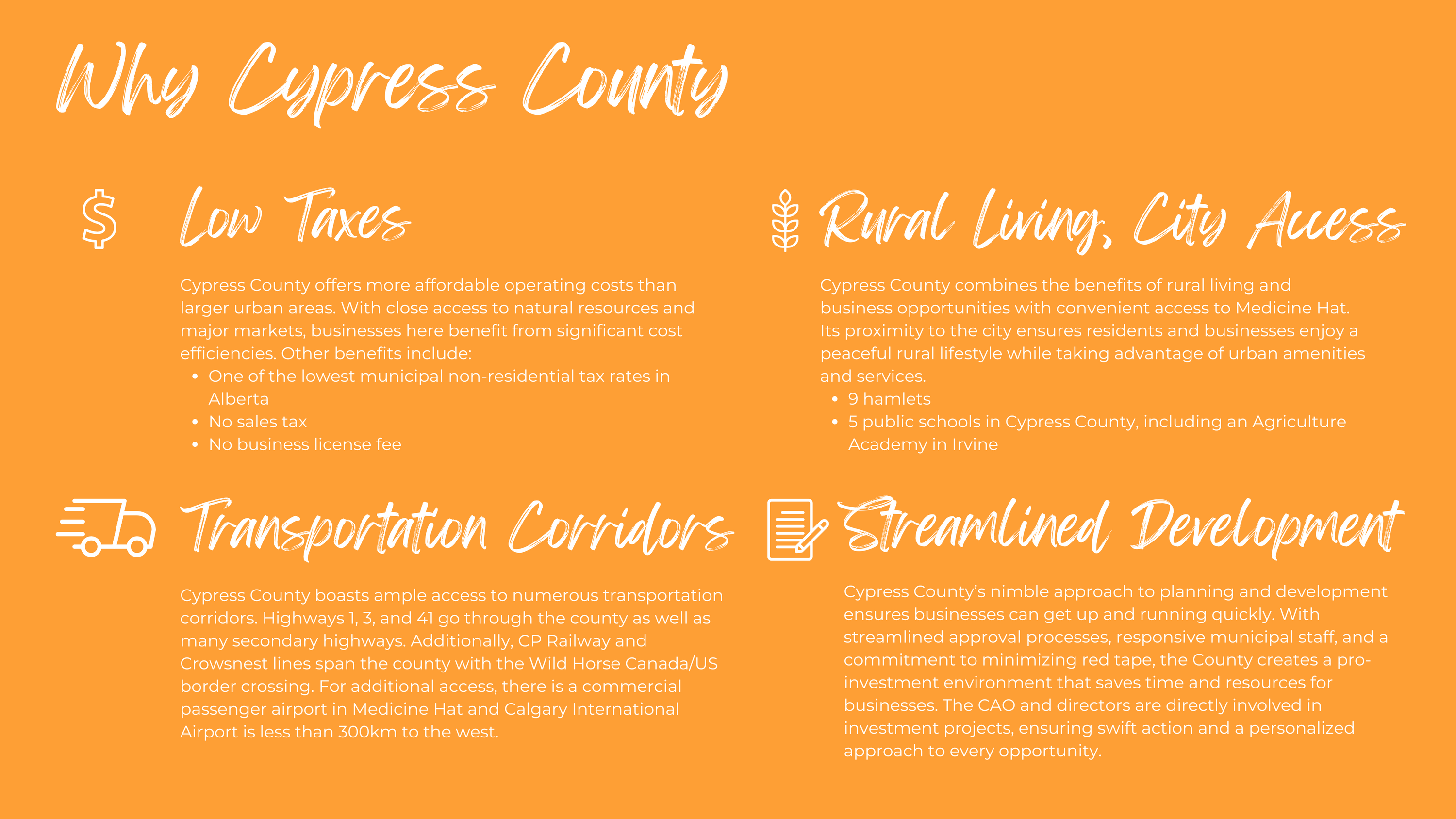 Cypress County Economic Development